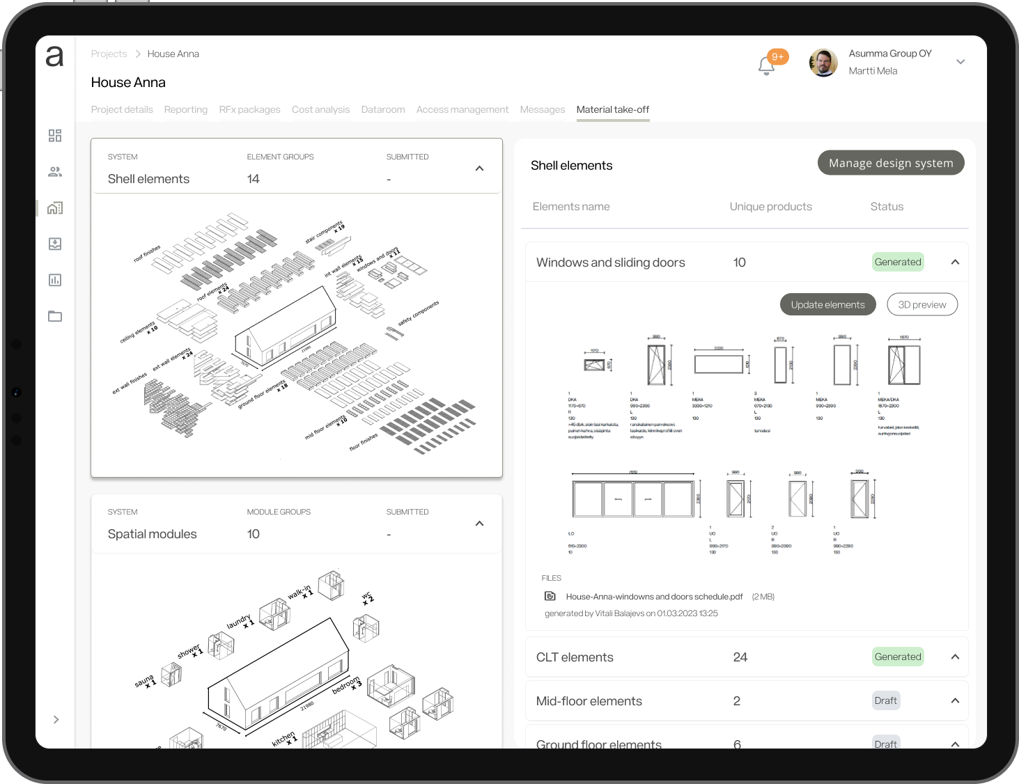 Asumma: Advanced SaaS Construction Management Platform